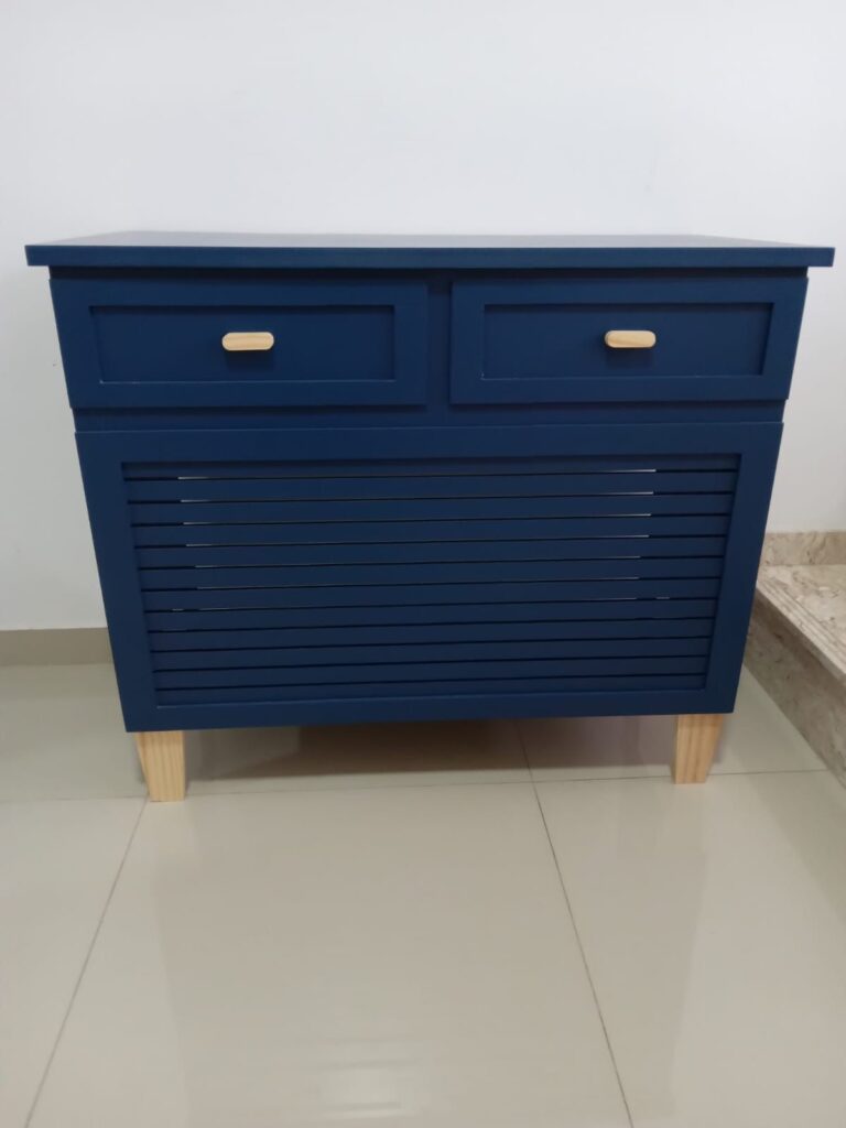 Cômoda Azul Petróleo – 100 Opcoes